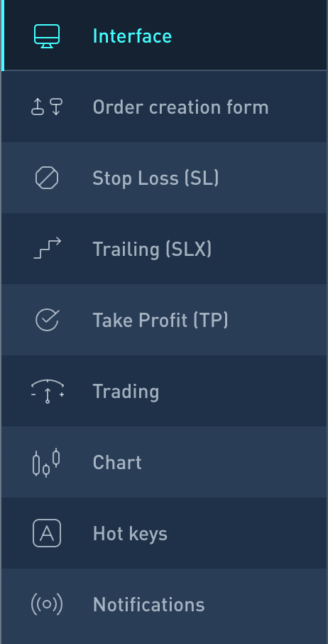 Settings - Finandy Docs